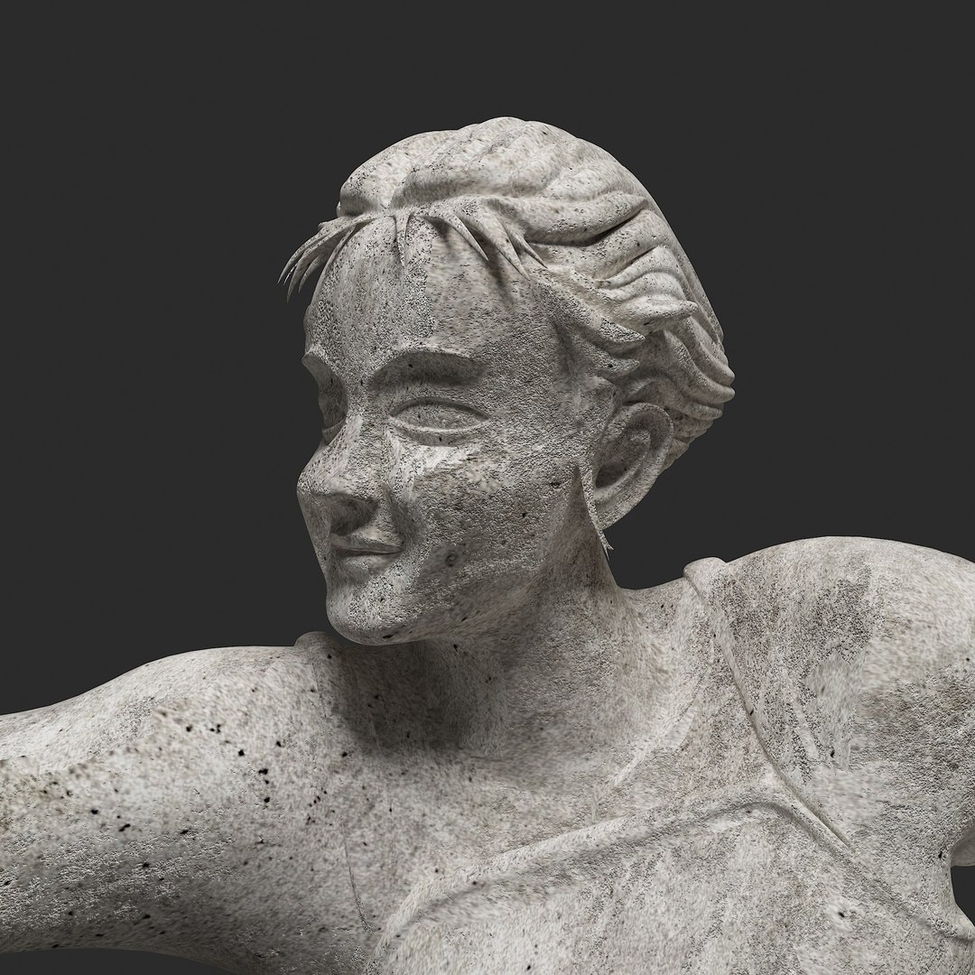 Gemini Zodiac Statue 3D 3D model - TurboSquid 1909488