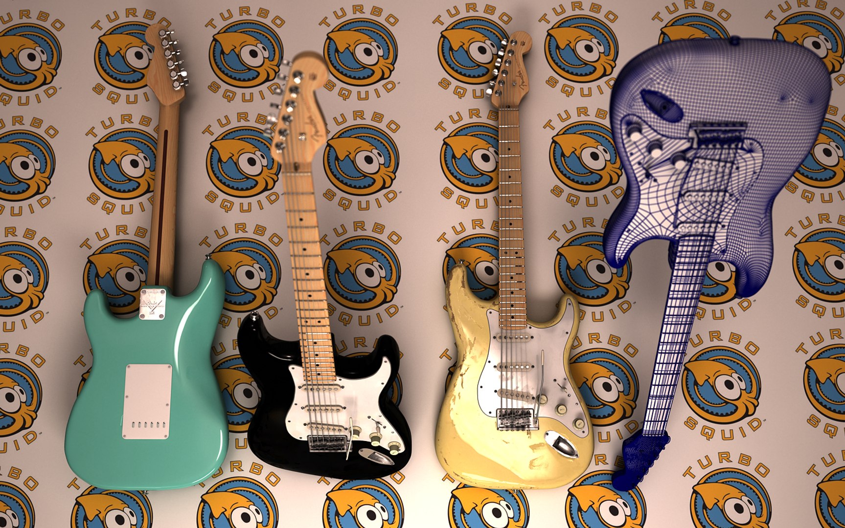 Custom Fender Stratocaster Guitar Max