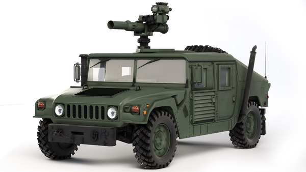 modelo 3d Humvee militar M1046 remolque misil 2006 - TurboSquid 1893710
