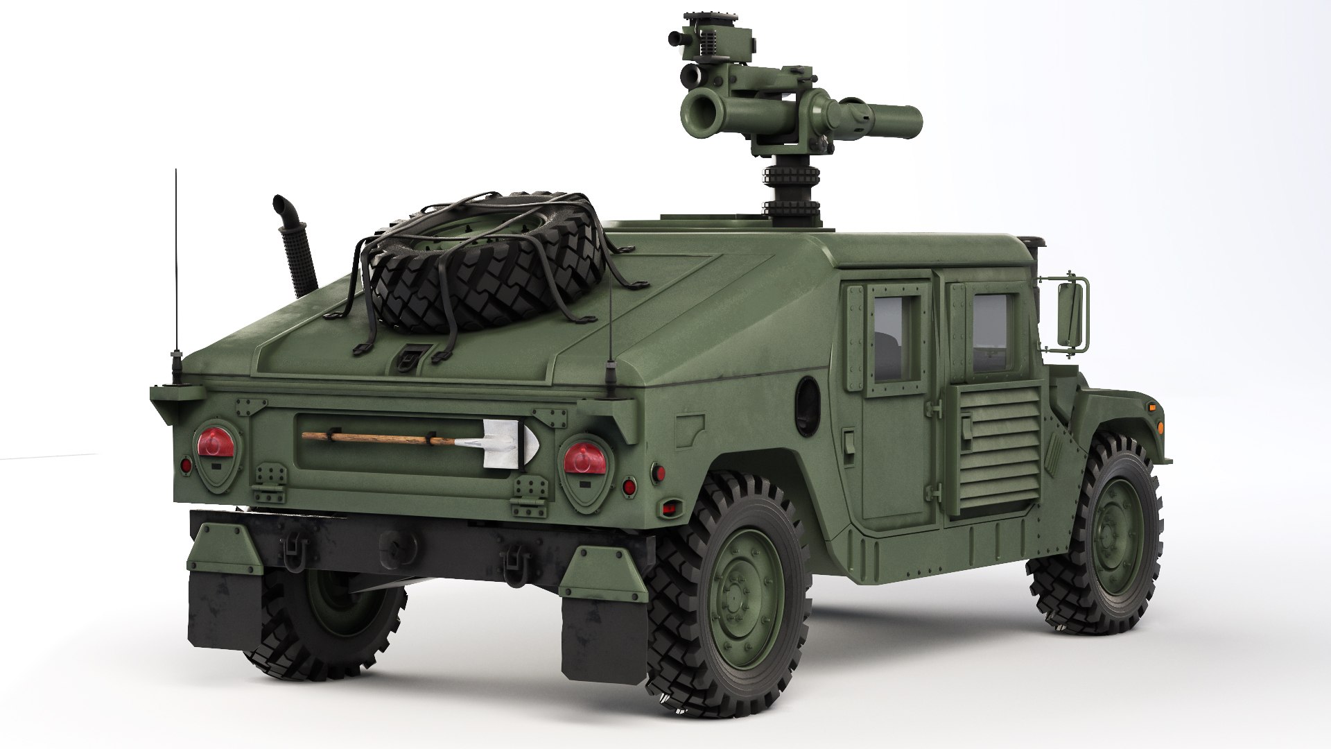 3D Model Humvee Military M1046 TOW Missile 2006 - TurboSquid 1893710