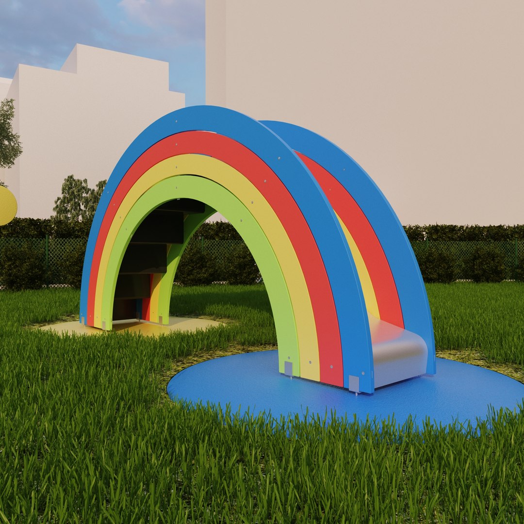 3D Playgrounds Backyards Model - TurboSquid 1633555