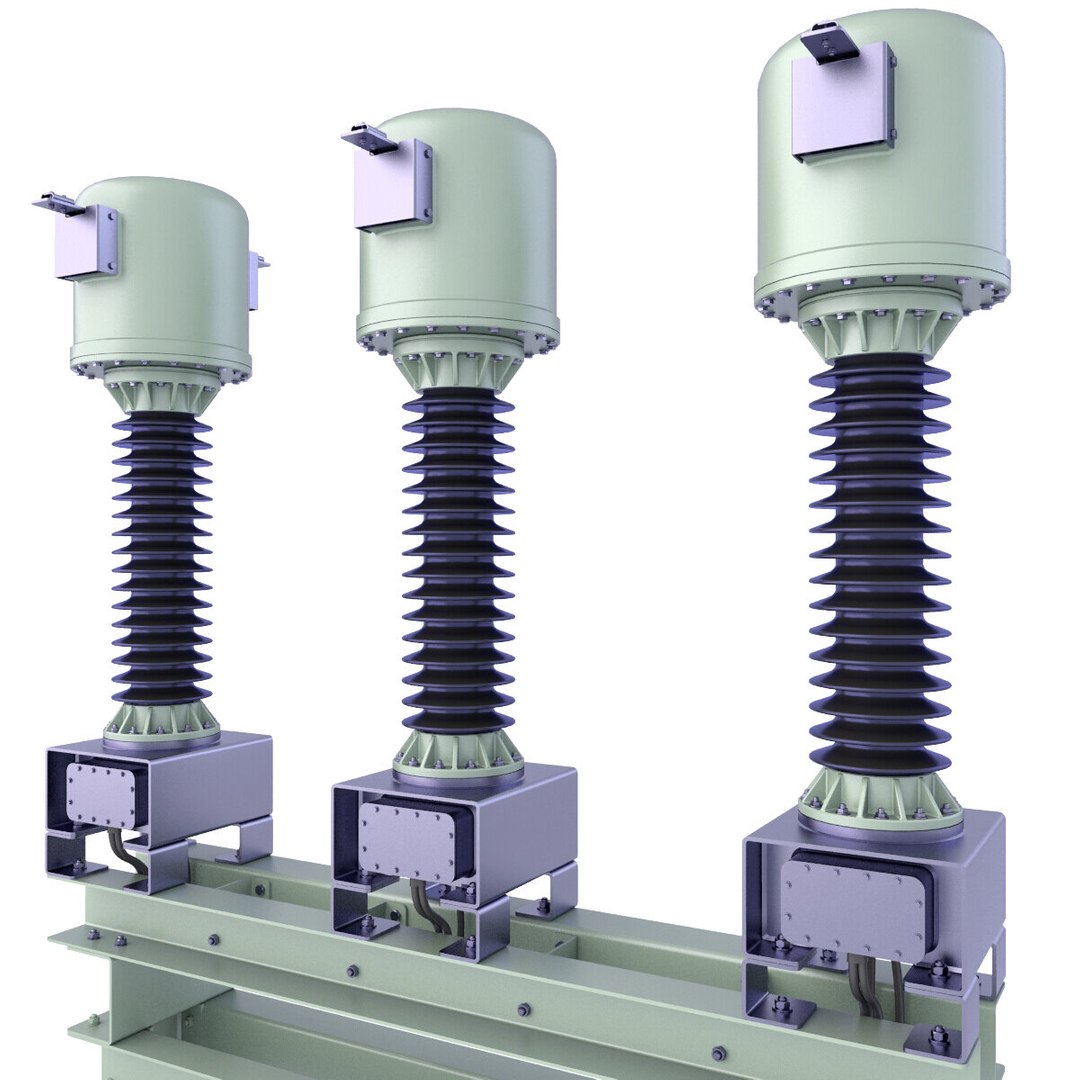 HV Current Transformers SET V24v25v26 3D - TurboSquid 2399795