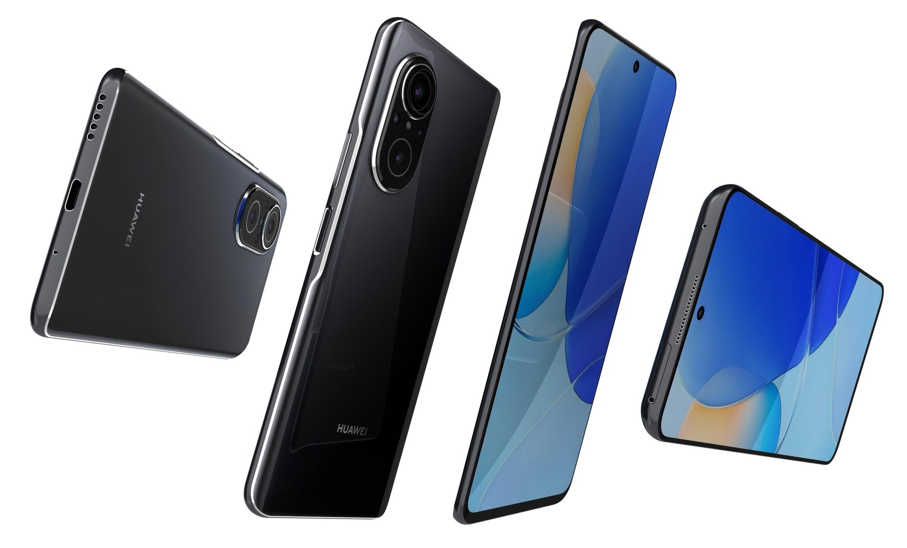 3D Huawei Nova 9 SE Black - TurboSquid 1883063