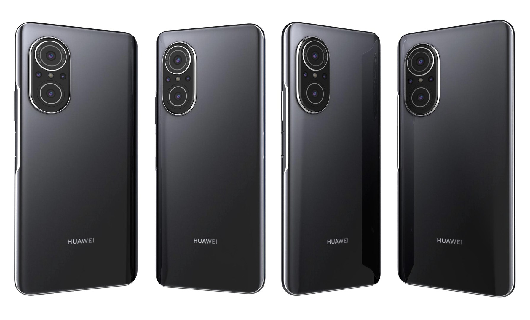 3D Huawei Nova 9 SE Black - TurboSquid 1883063