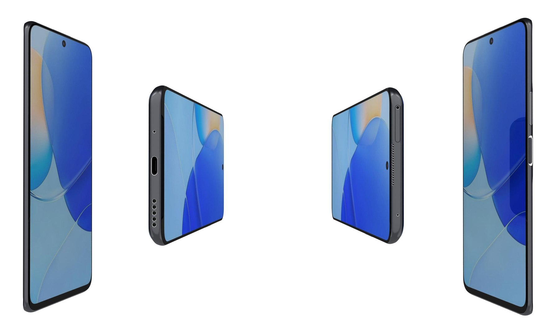 3D Huawei Nova 9 SE Black - TurboSquid 1883063