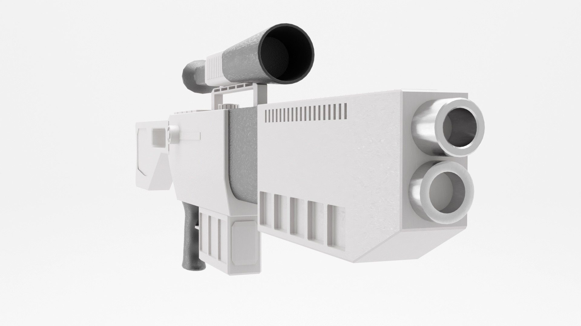 Futuristic Troopers Storm Rifle 3D Model - TurboSquid 1640706