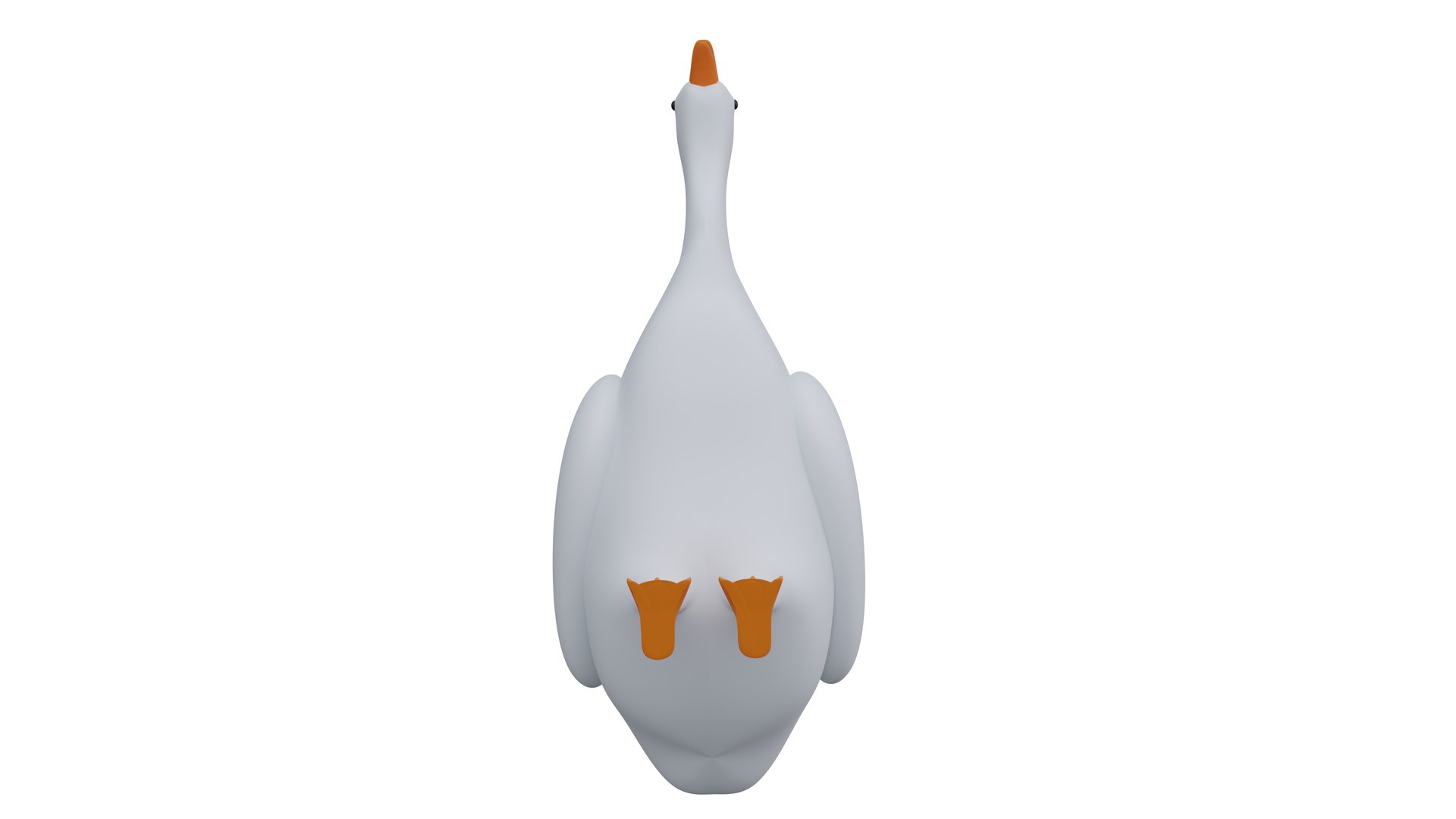 Cartoon Goose 3D Model - TurboSquid 2157273