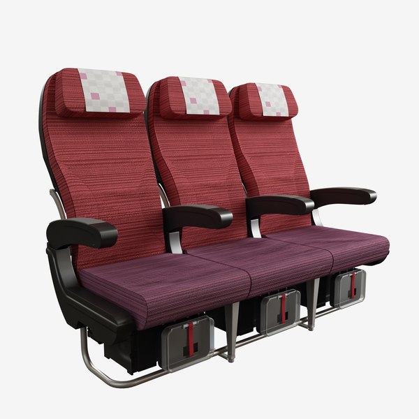 3d jal sky shell seat model