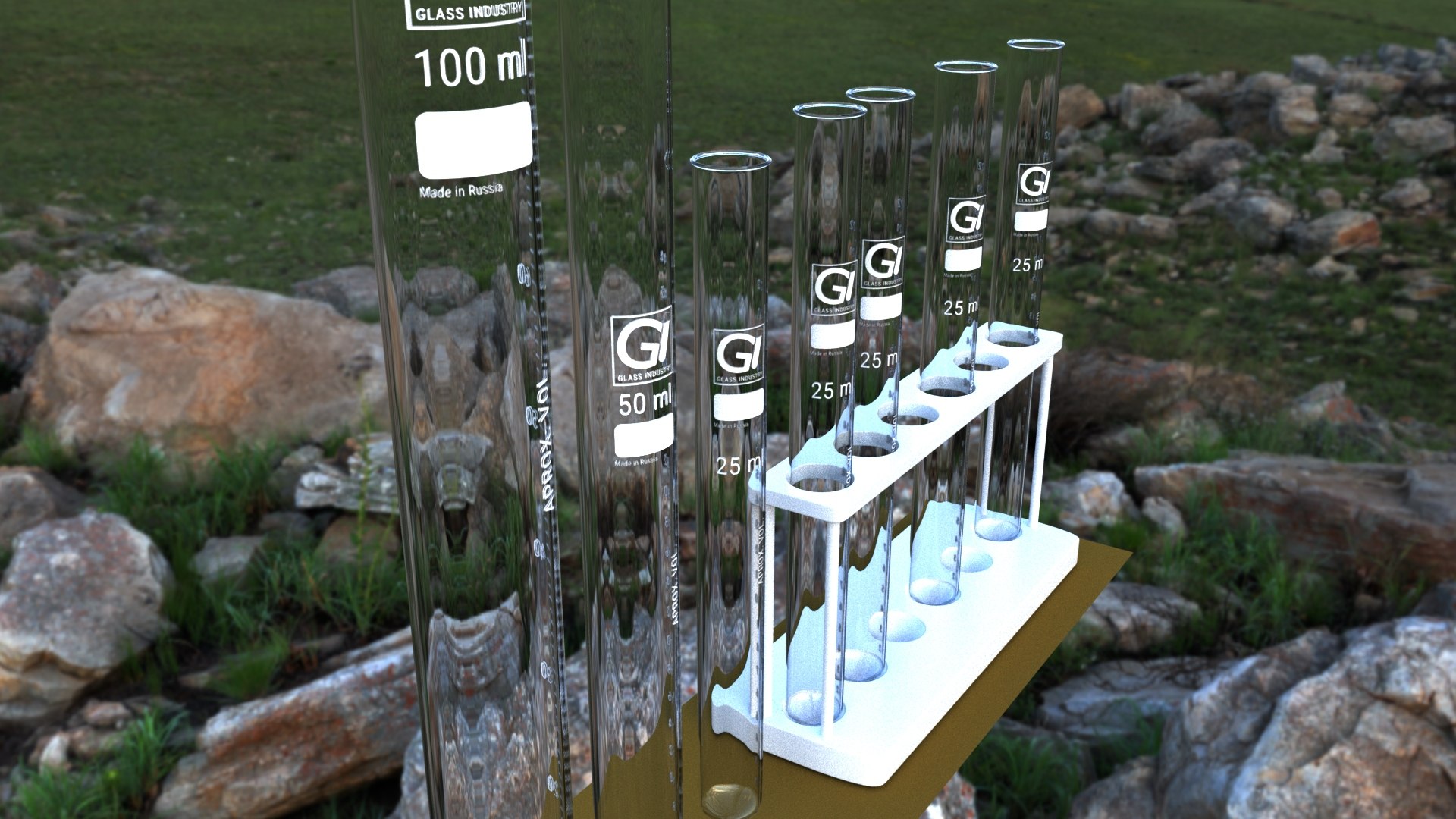 3D Model Test Tube - TurboSquid 1646324