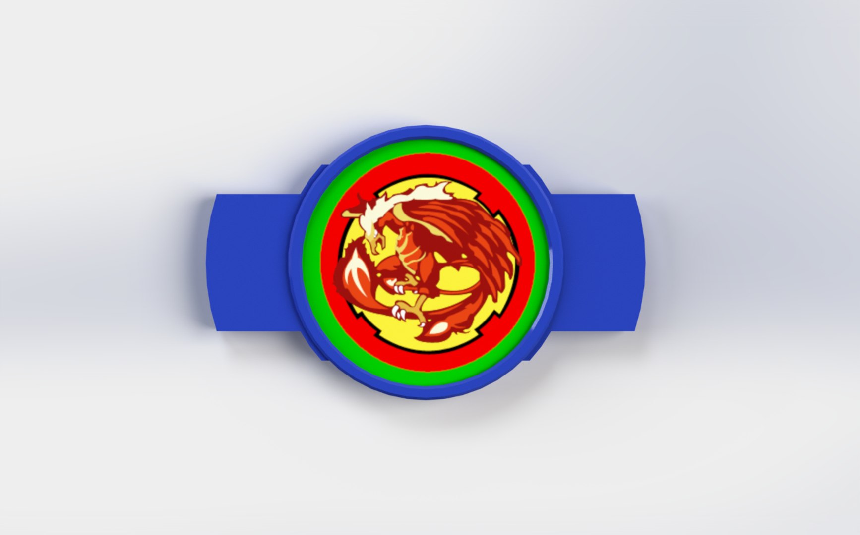 3d beyblade dranzer v model