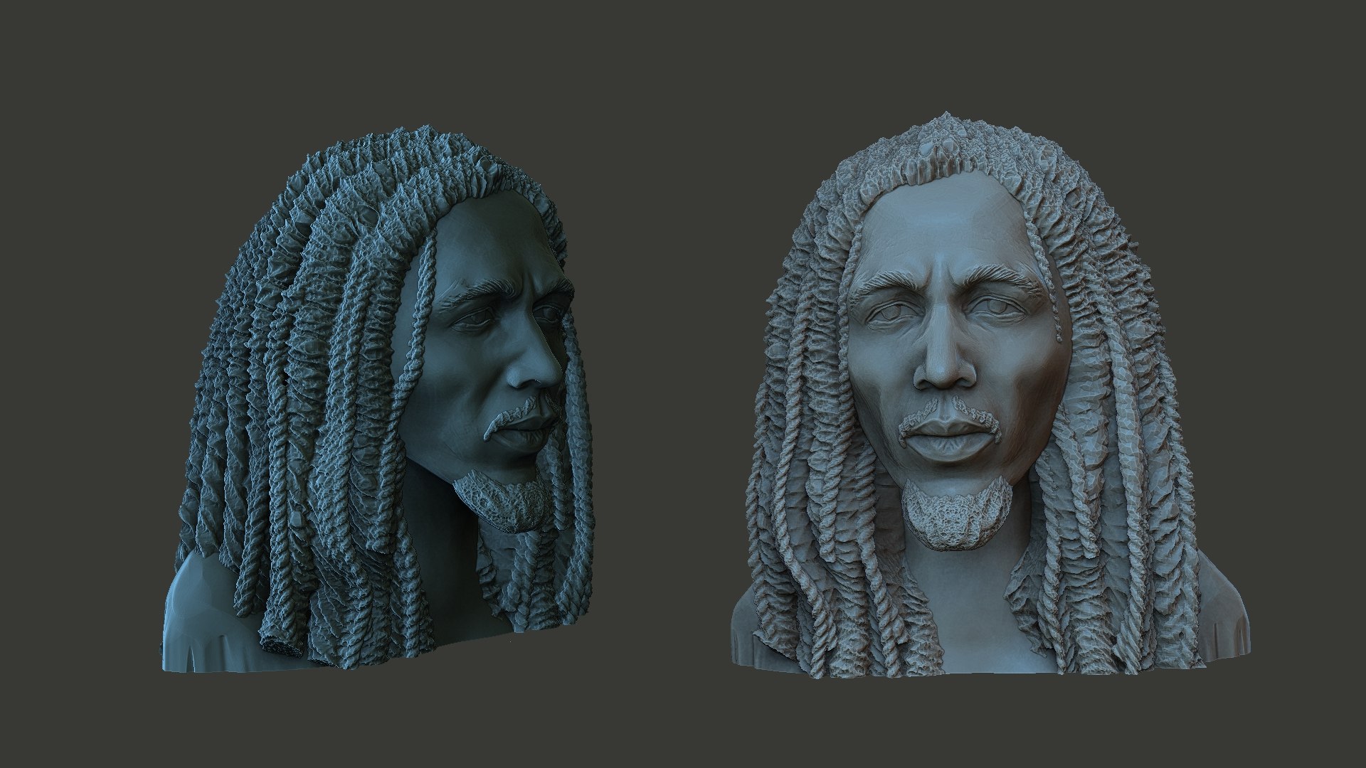 3D Bob Marley Model - TurboSquid 2138044
