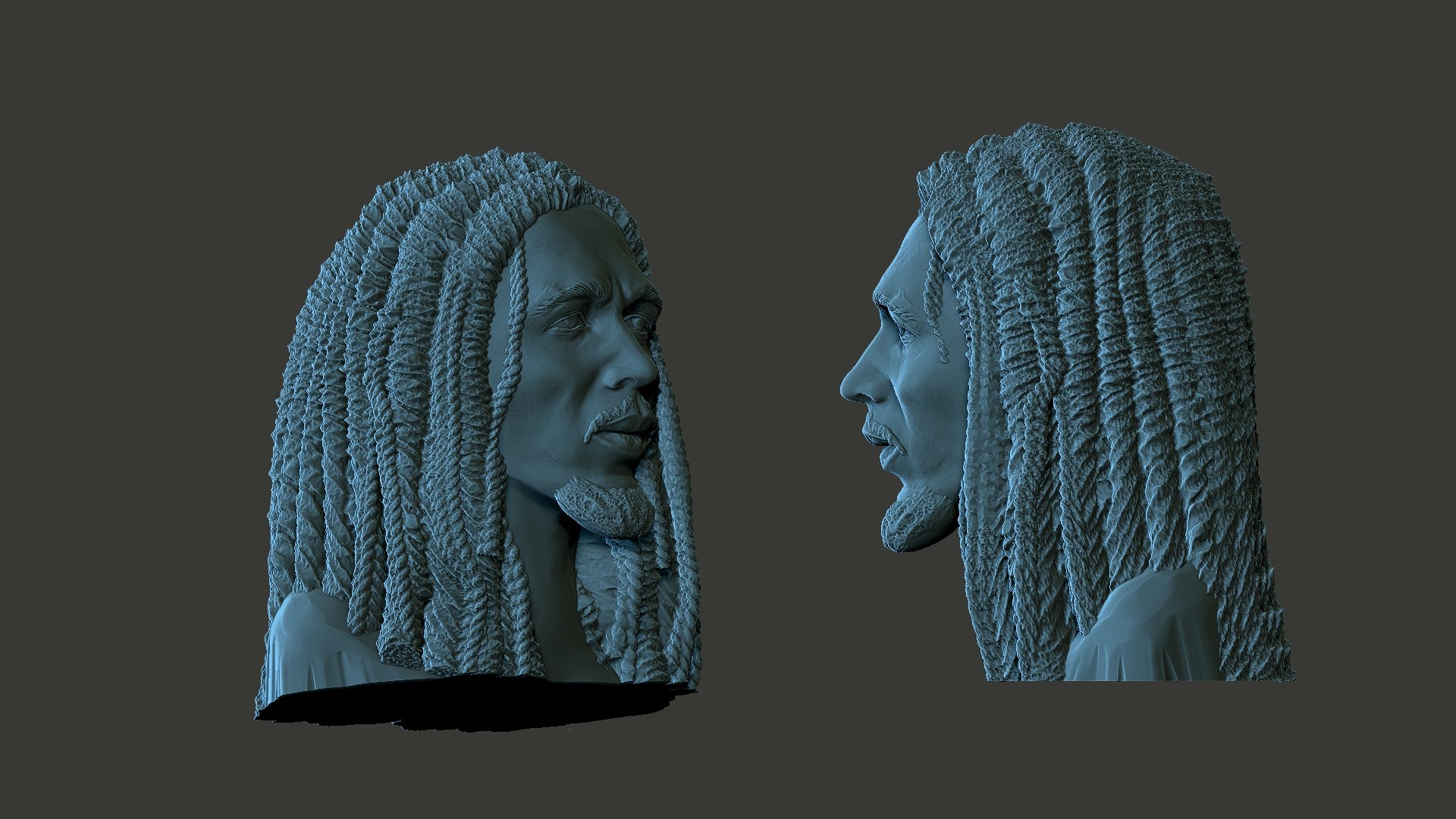 3D Bob Marley Model - TurboSquid 2138044