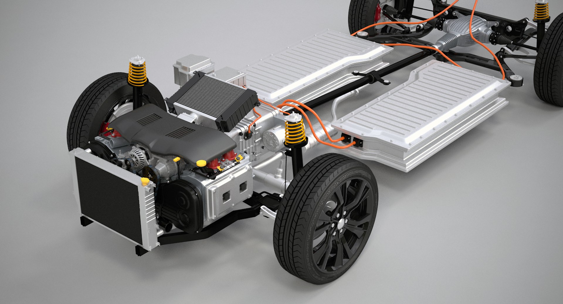 3D Rwd Hybrid Chassis - TurboSquid 1386589