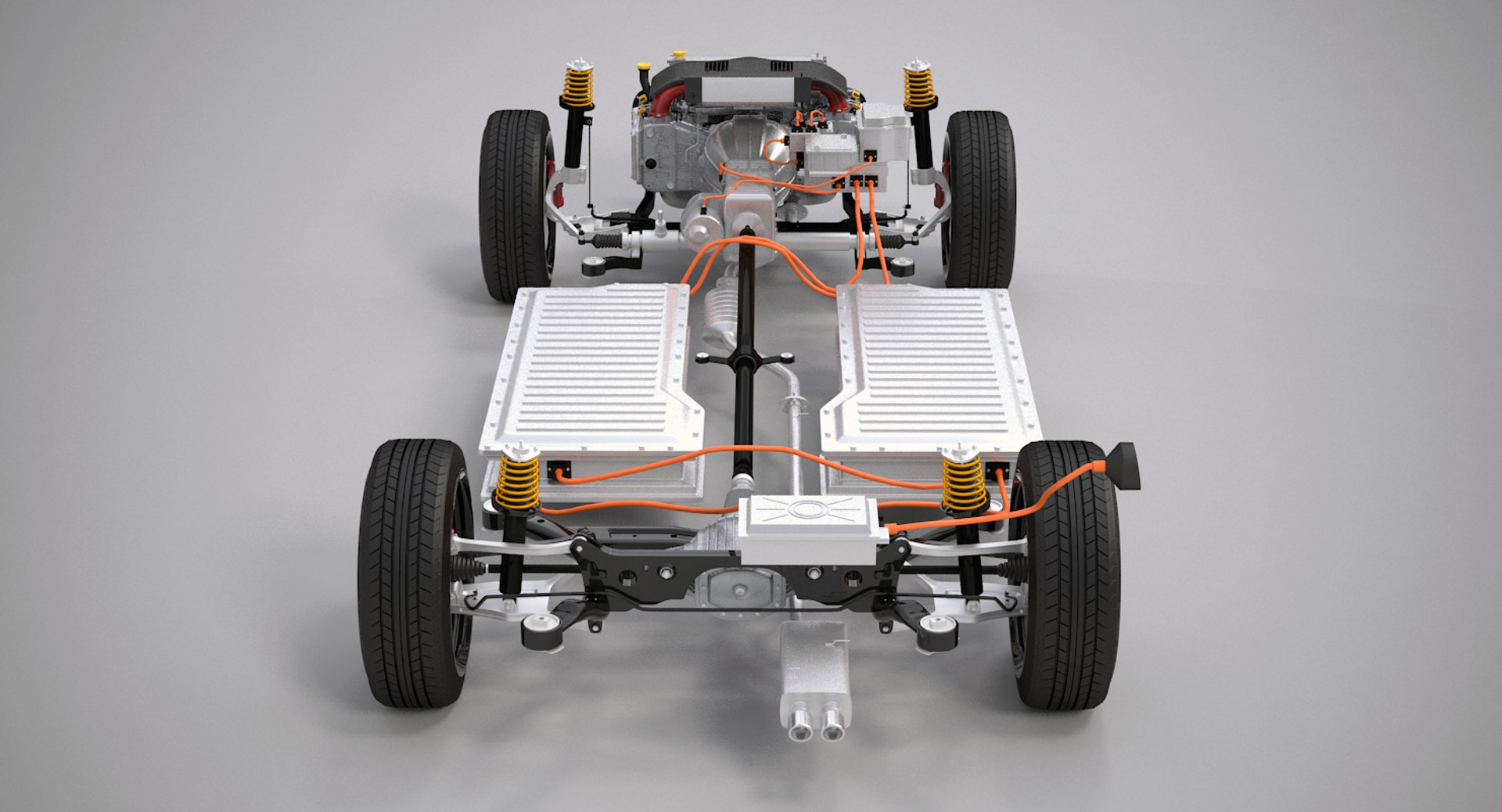 3D Rwd Hybrid Chassis - TurboSquid 1386589