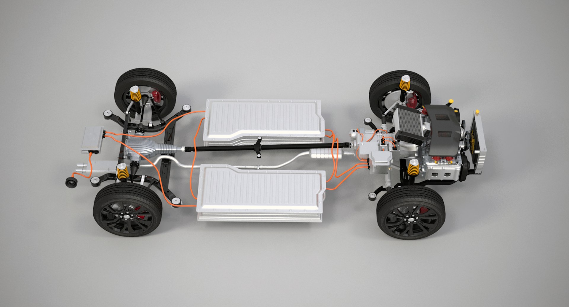 3D Rwd Hybrid Chassis - TurboSquid 1386589