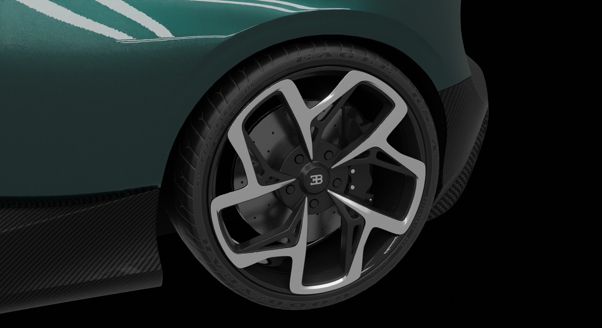 Bugatti Mistral 3D Model - TurboSquid 2233512