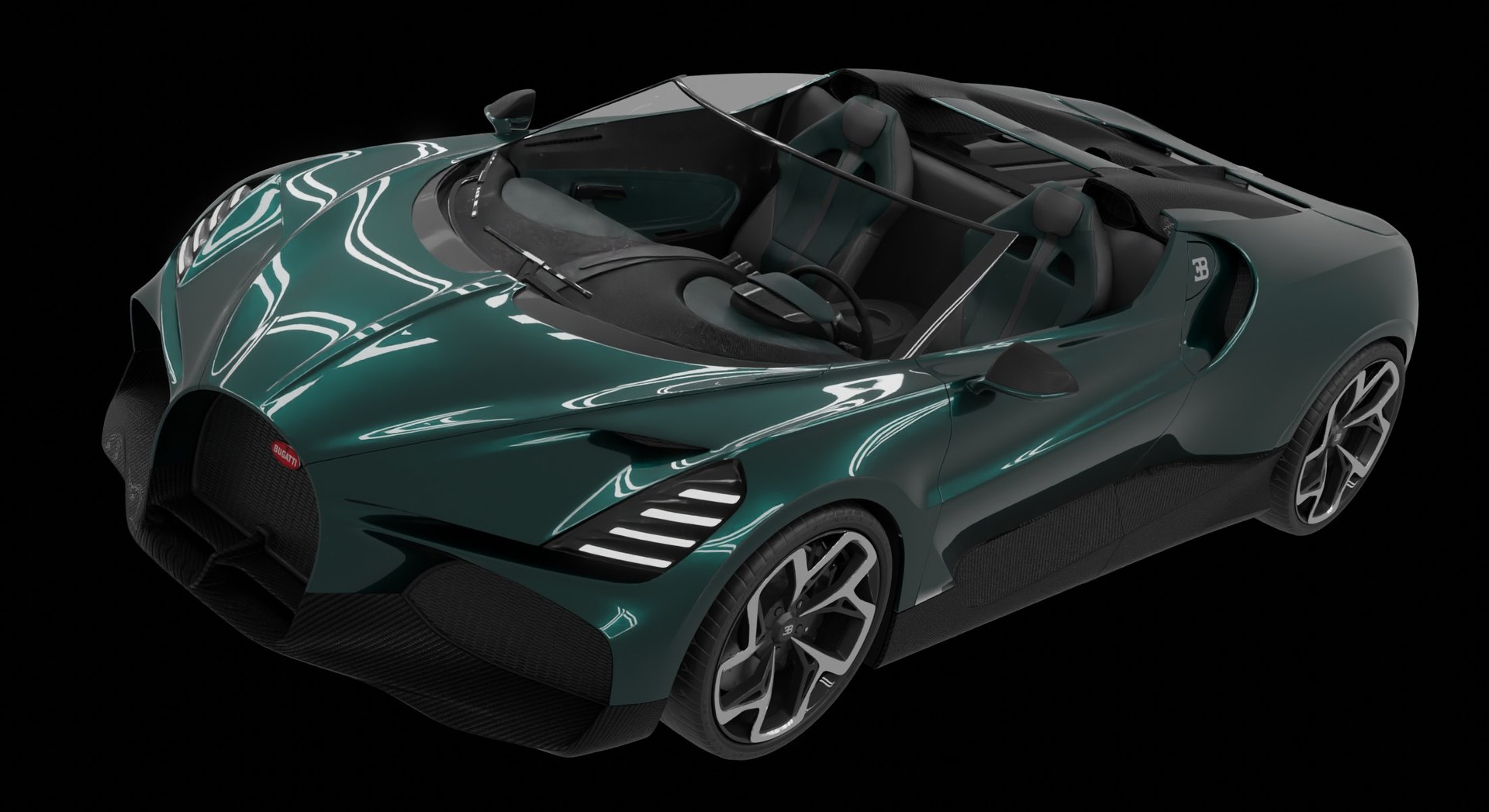 Bugatti Mistral 3D Model - TurboSquid 2233512