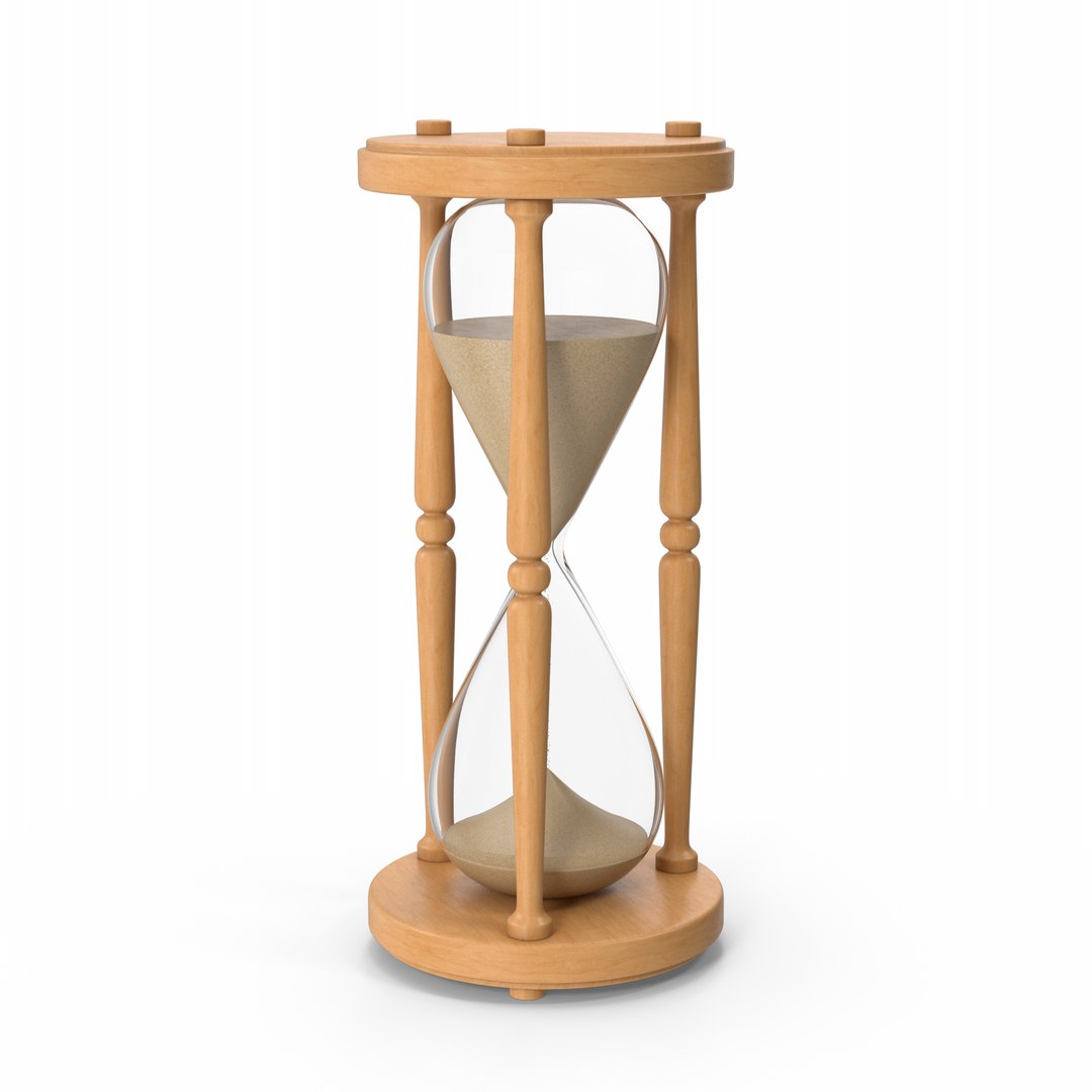 Wooden Hourglass 3D - TurboSquid 2085393