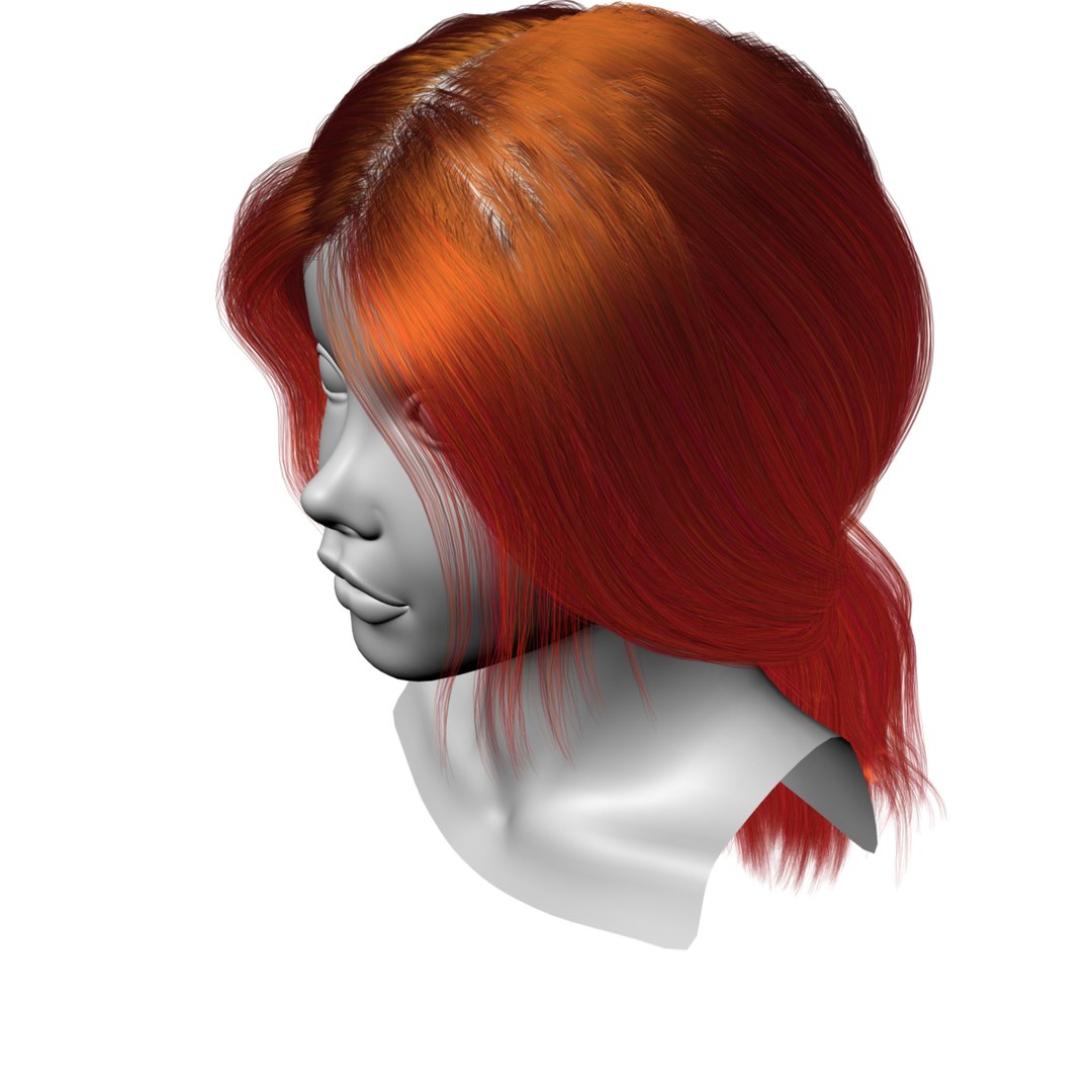 3d Strand Hair Model