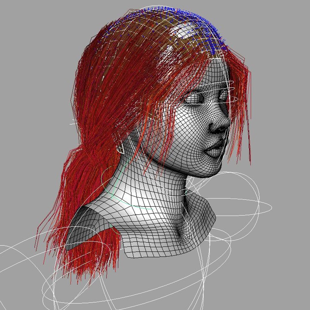 3d Strand Hair Model