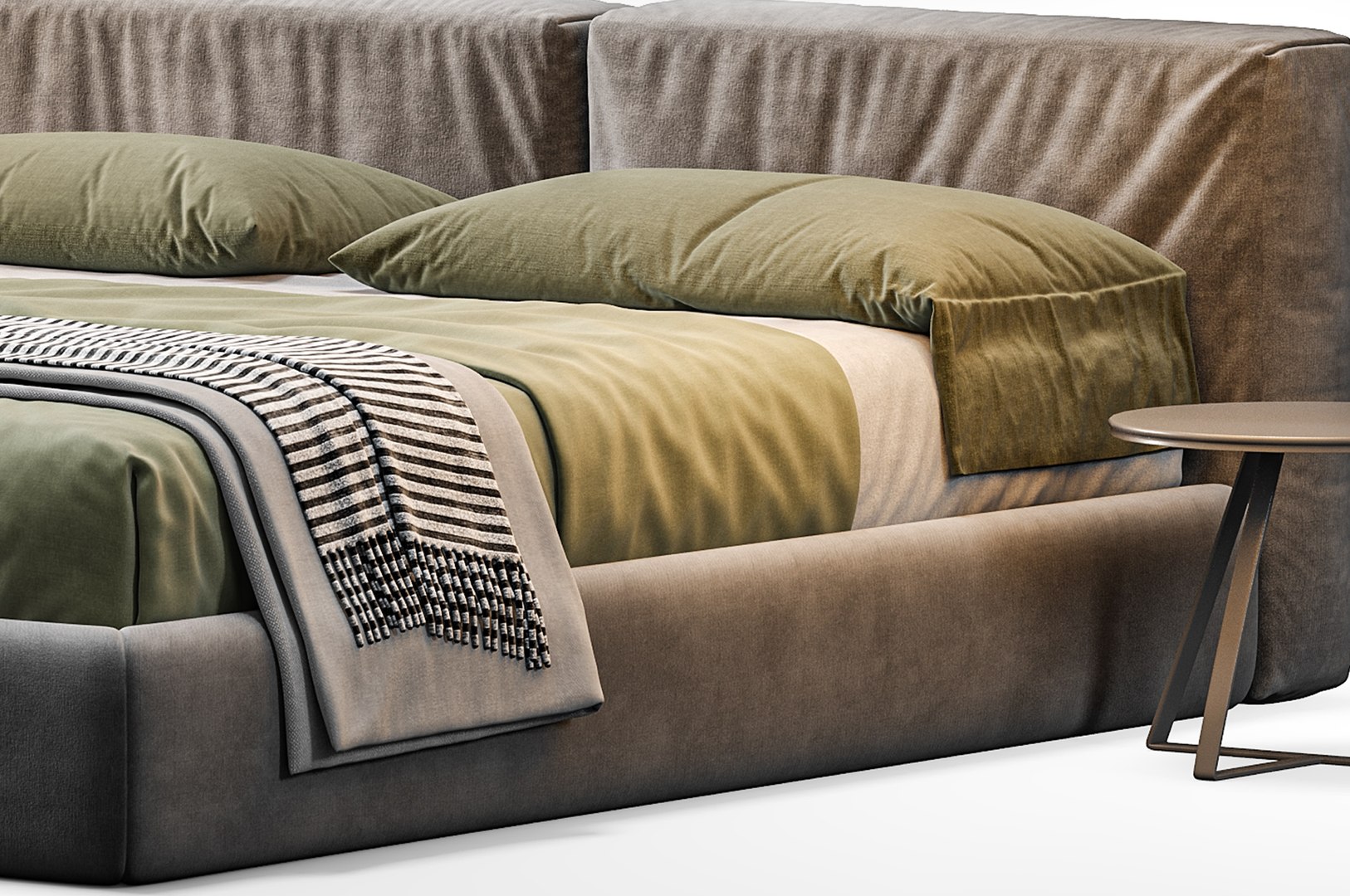 3D Model Boca Lomo Bed - TurboSquid 2088551