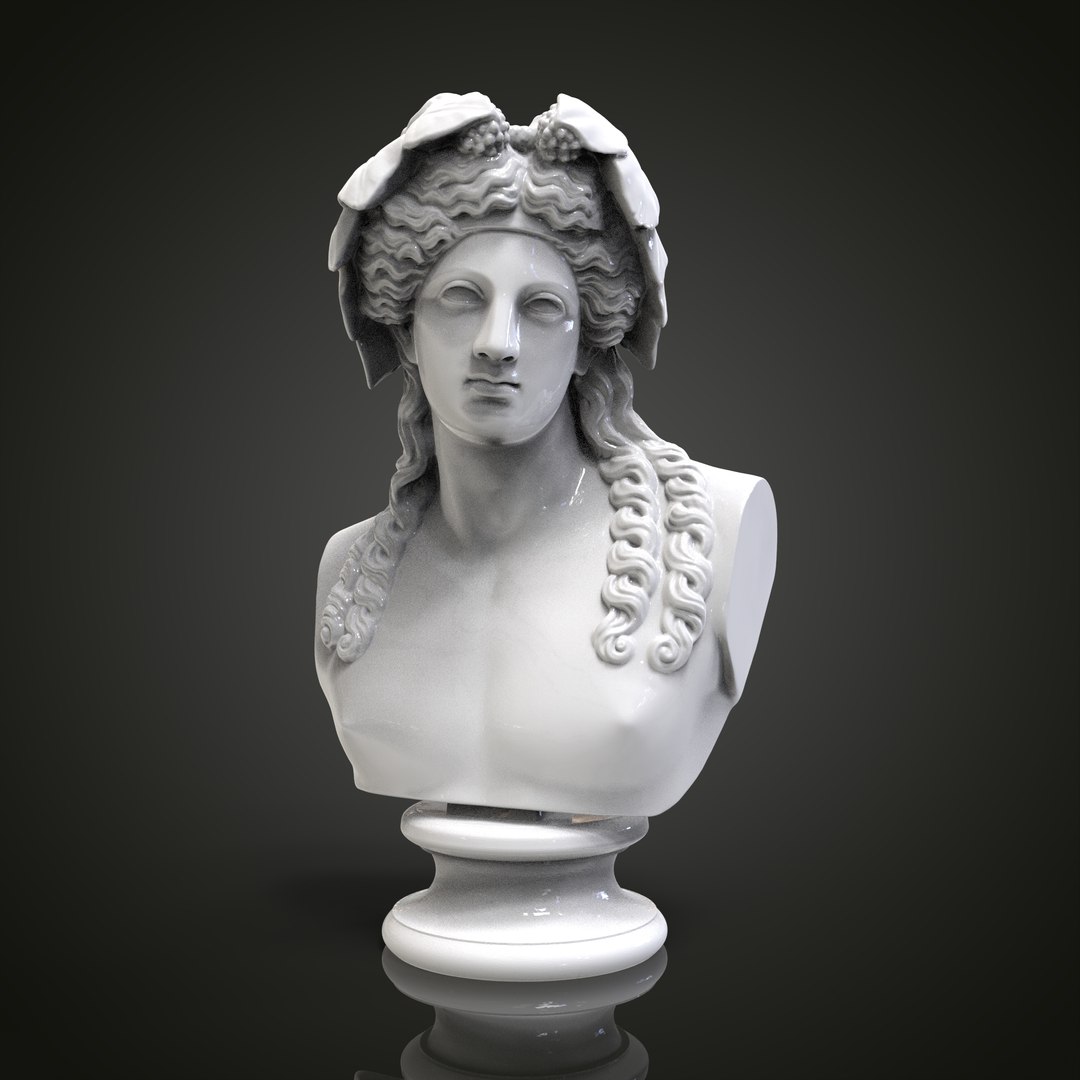 Dionysus Bust 3D Model - TurboSquid 1878097