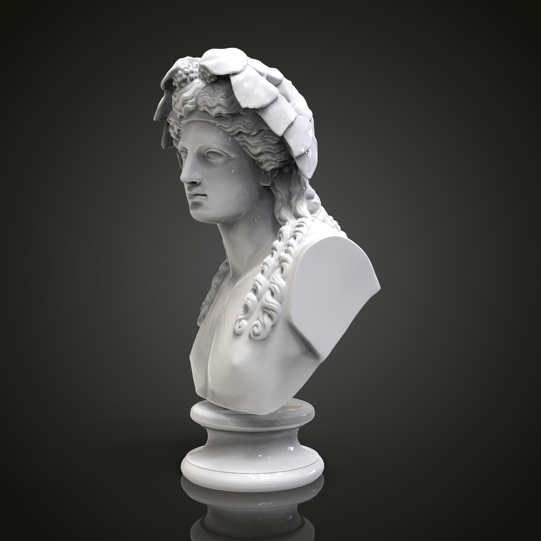 Dionysus Bust 3D Model - TurboSquid 1878097