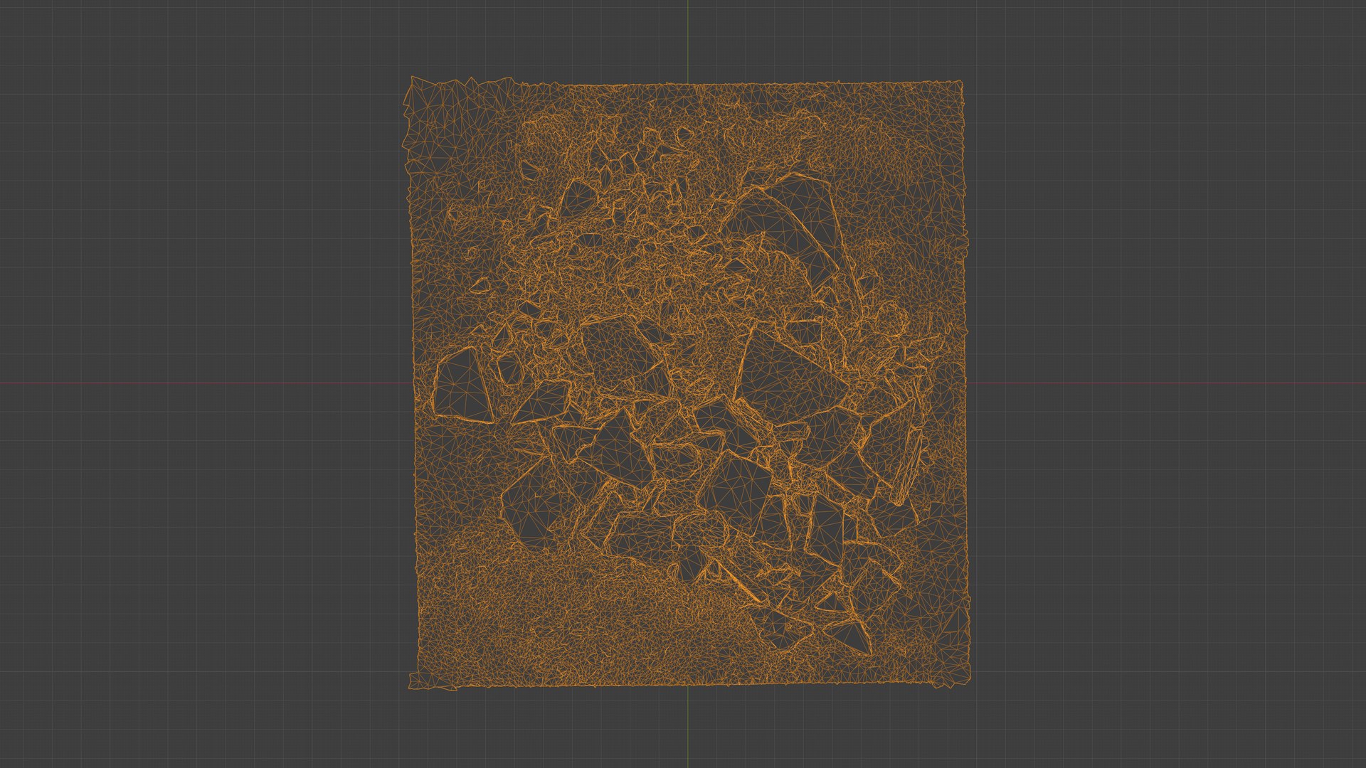3D 3d Scan Pile Of Broken Asphalt And Concrete Rubble - TurboSquid 2399476