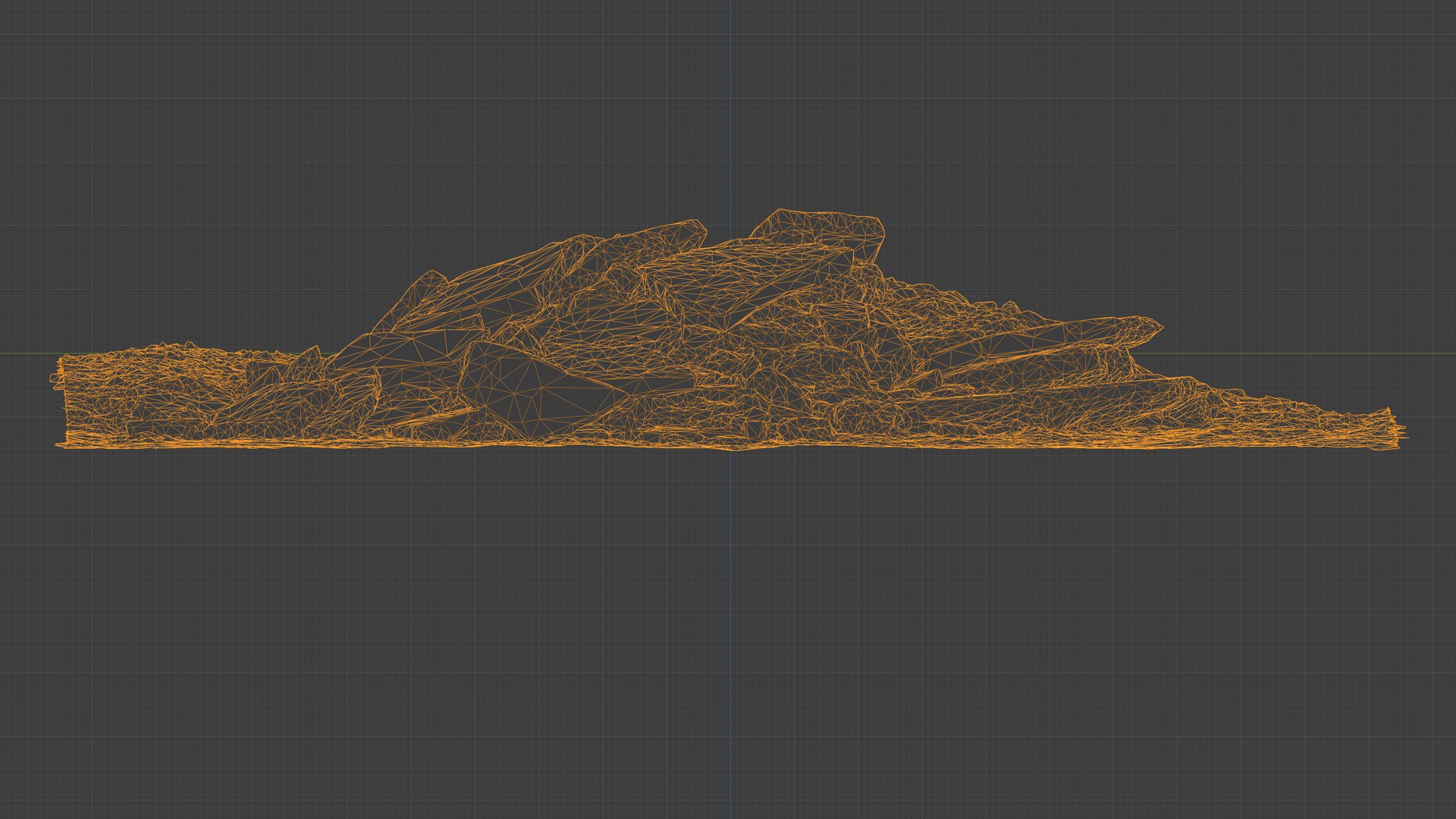 3D 3d Scan Pile Of Broken Asphalt And Concrete Rubble - TurboSquid 2399476