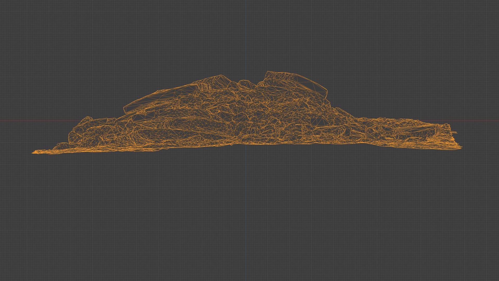 3D 3d Scan Pile Of Broken Asphalt And Concrete Rubble - TurboSquid 2399476