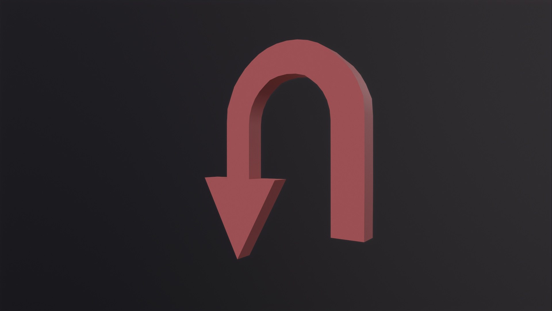 3D Arrow Standard Turn Model - TurboSquid 2124595