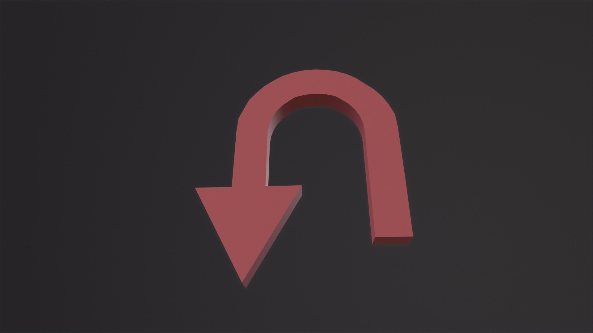 3D Arrow Standard Turn Model - TurboSquid 2124595