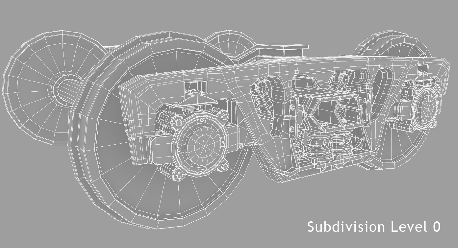 Train Wheels 3D Model - TurboSquid 1232660