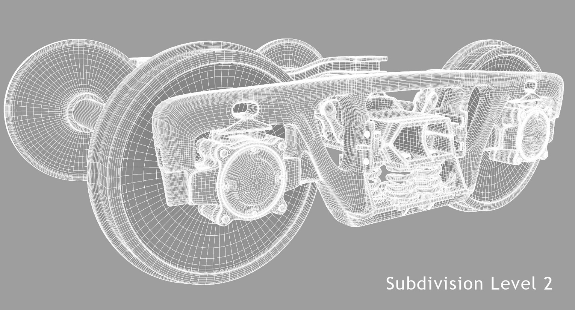 Train Wheels 3D Model - TurboSquid 1232660