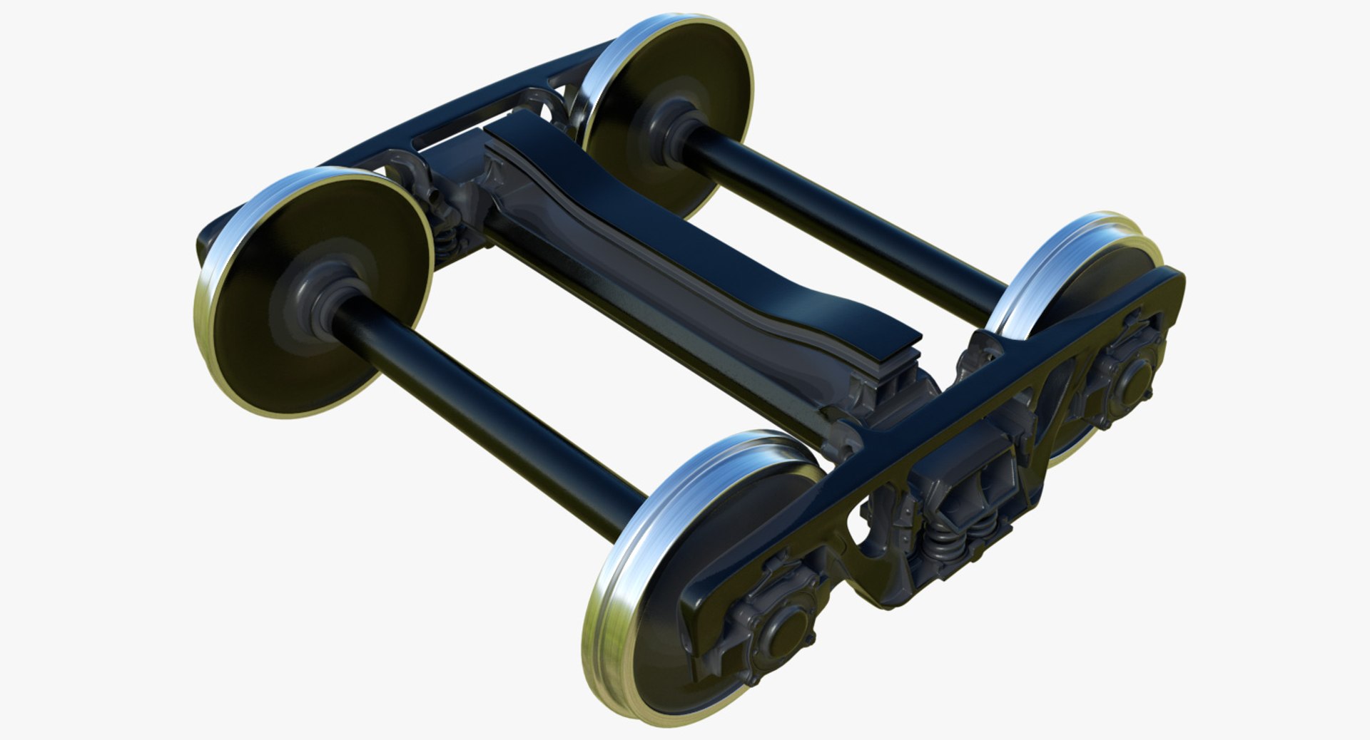 Train Wheels 3D Model - TurboSquid 1232660