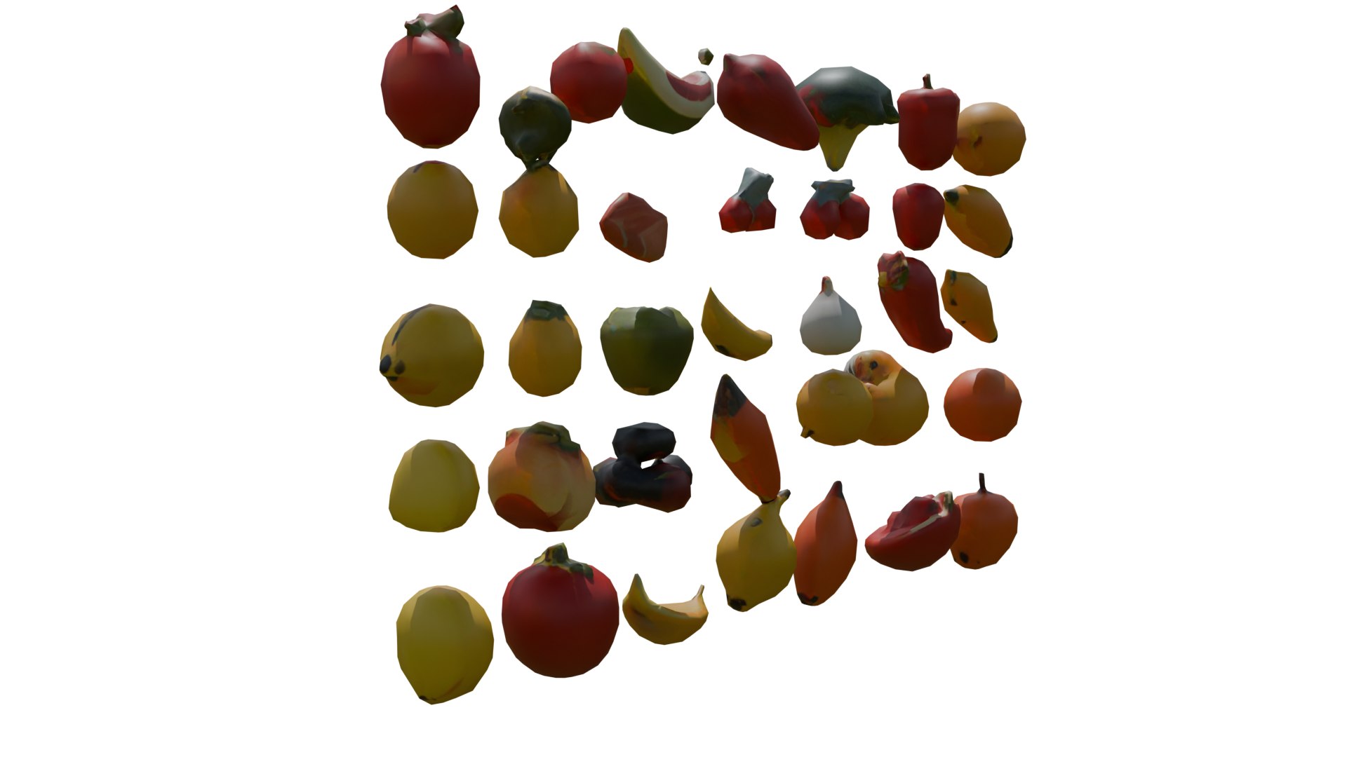 Free Low Poly Vegetables 3d Model Free Model - TurboSquid 2297020