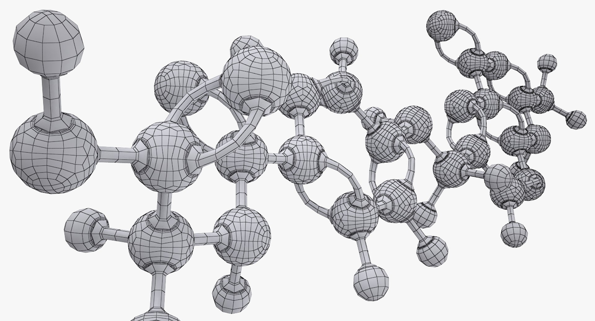 3D Vitamin B9 Molecule - TurboSquid 1165465