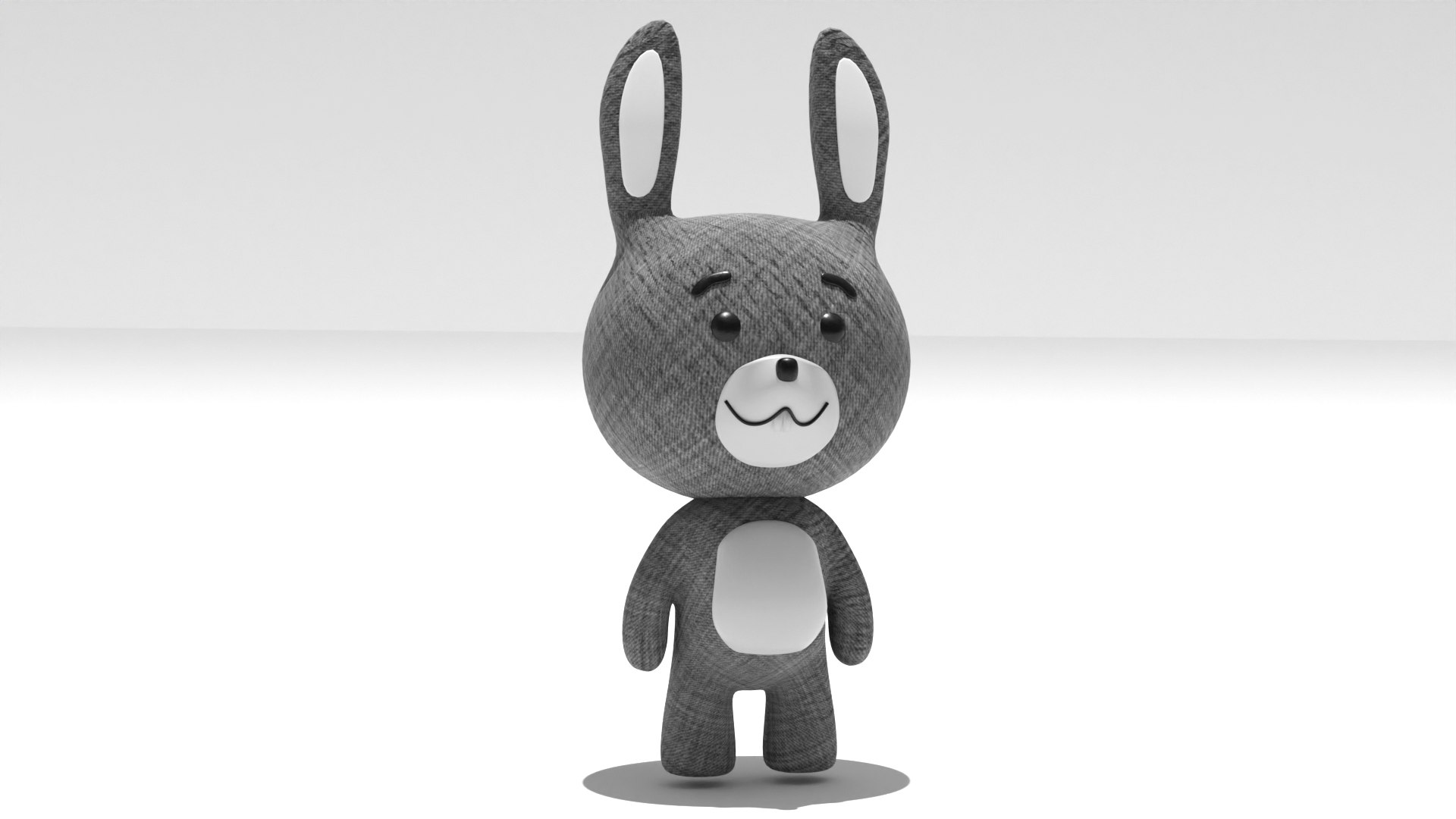 3D Model Bunny Ragdoll Character - TurboSquid 2089714