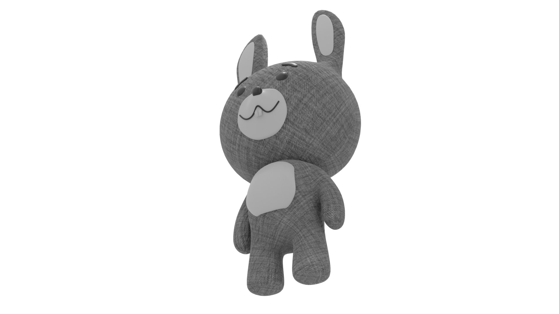 3D Model Bunny Ragdoll Character - TurboSquid 2089714