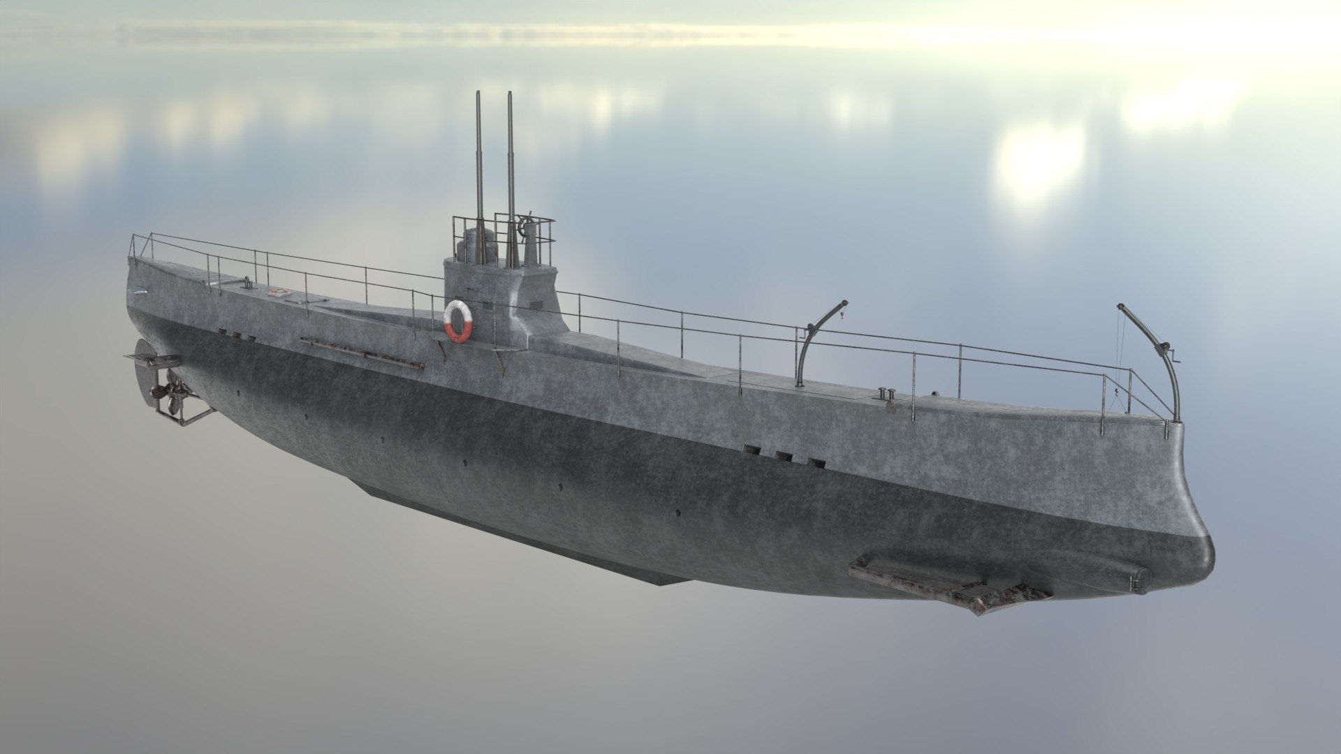 minoga submarine navy ship 3D - TurboSquid 1496921