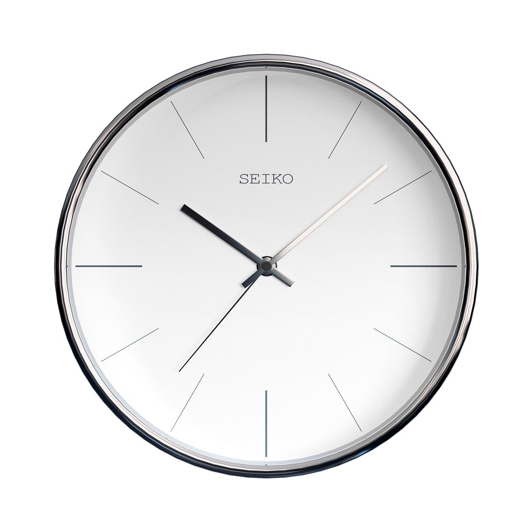 3D Wall Clock Set 707 Model - TurboSquid 1947706