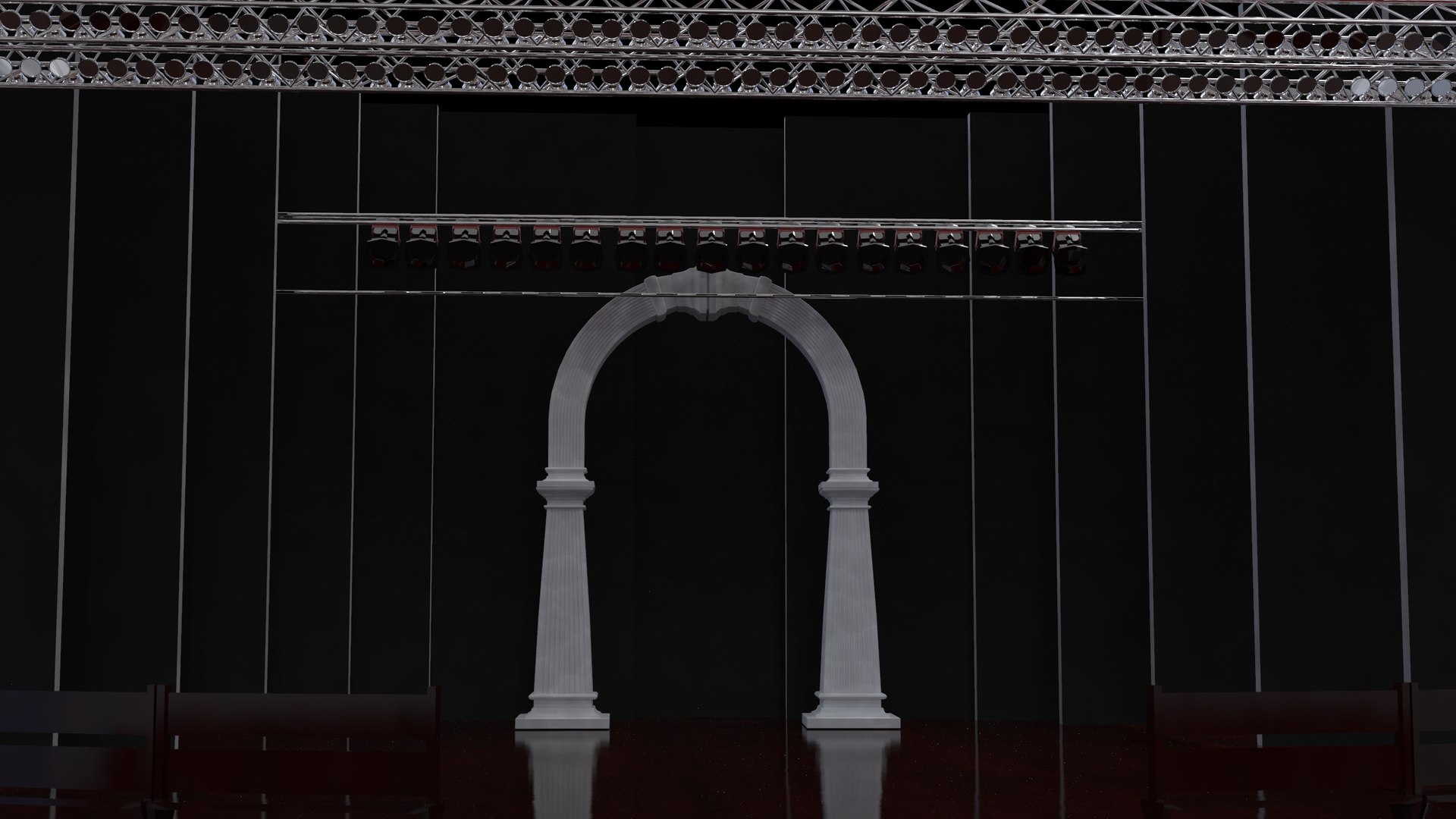 Concert Hall 3D Model - TurboSquid 1309742