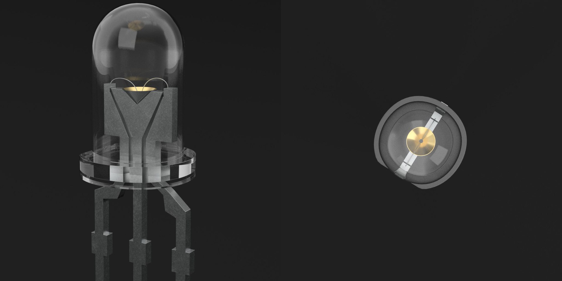 3D Bi-color Led - TurboSquid 1542567