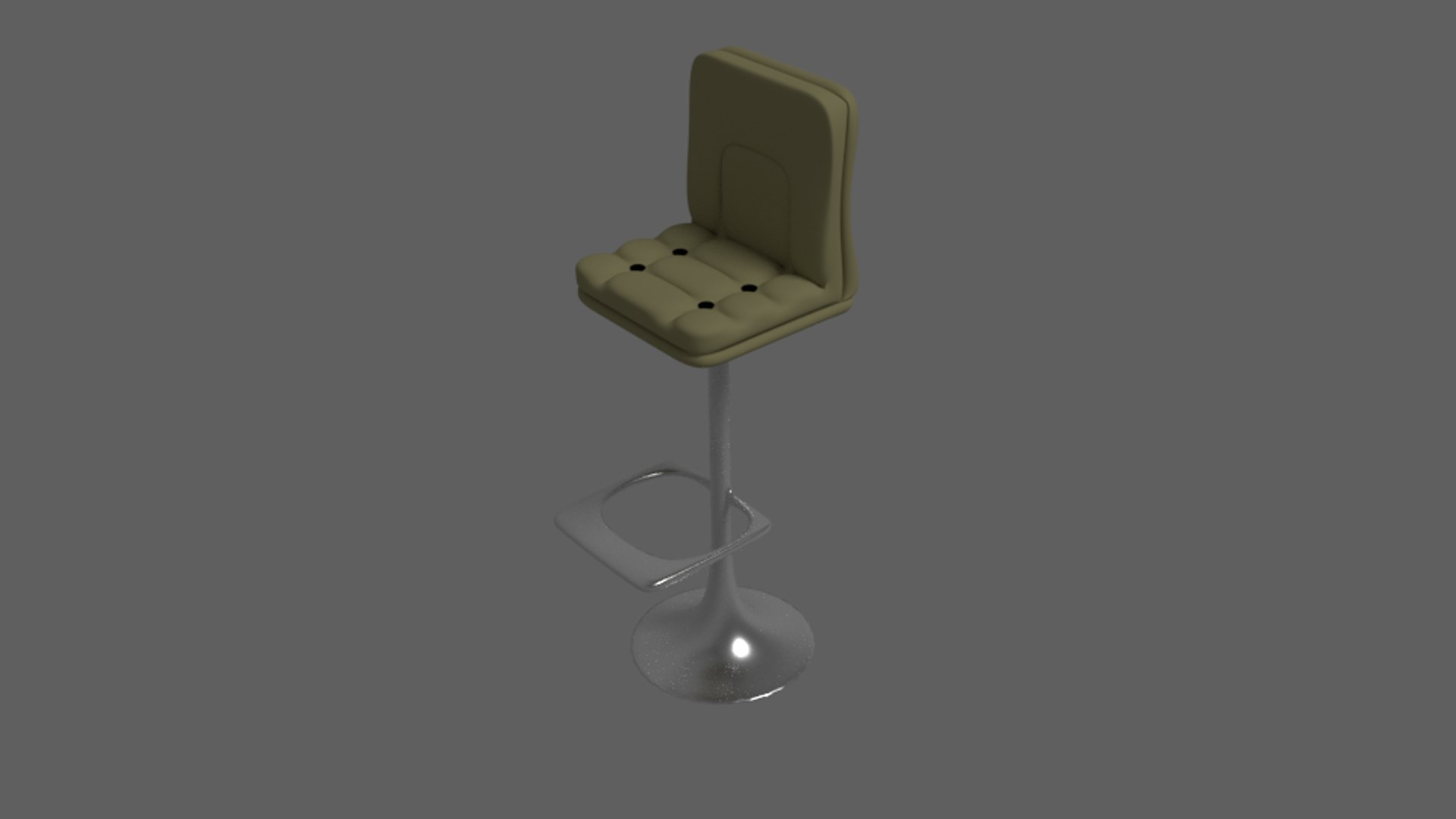3d Stool Model