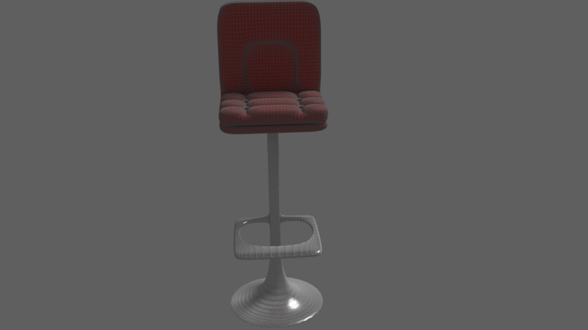 3d Stool Model