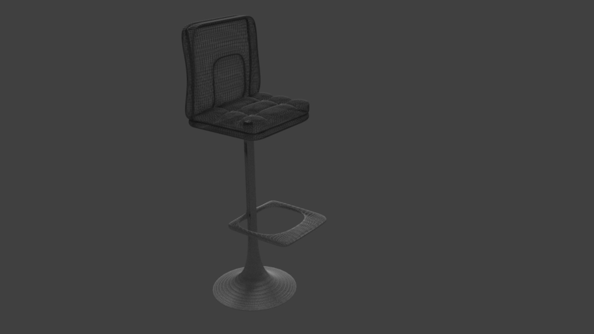 3d Stool Model