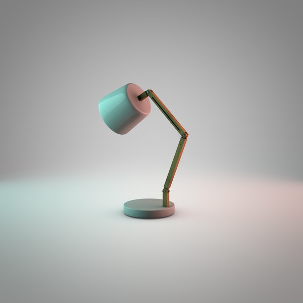 lamp desktop desk 3d model