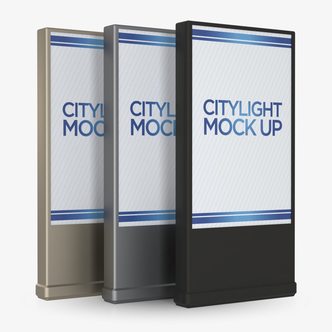 Citylight Advertising 3D Model - TurboSquid 1328808