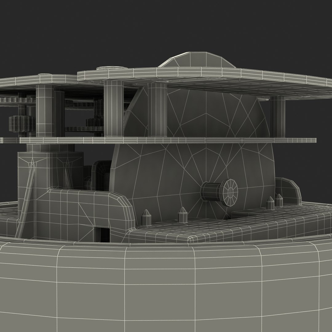 3d model analog electricity meter