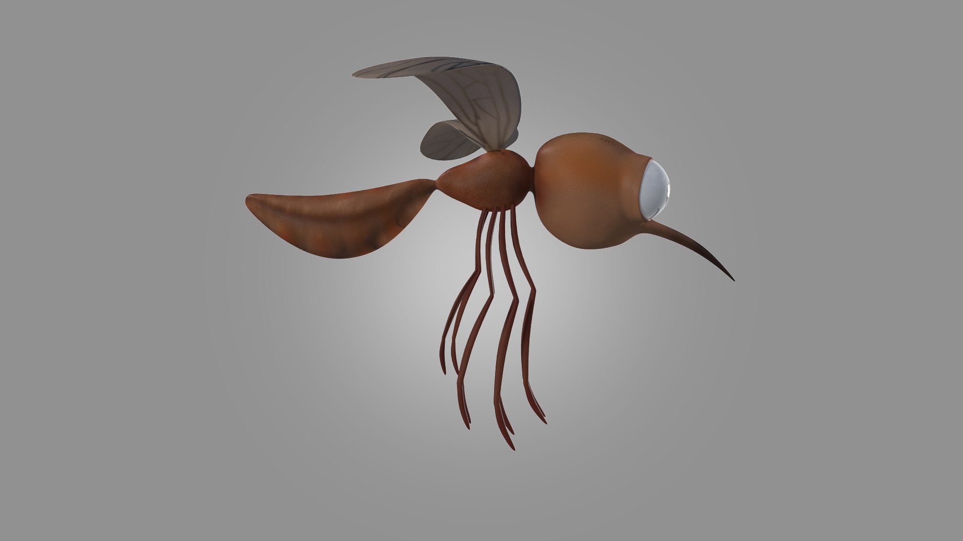 Mosquito Bug Insect 3D Model - TurboSquid 1377593
